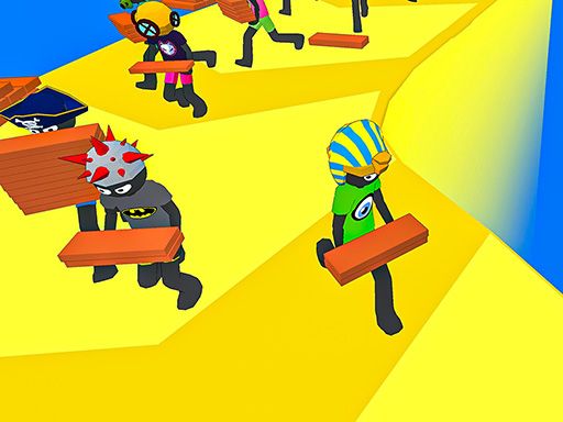Stickman Planks Fall – Free Game | SuperKidGames