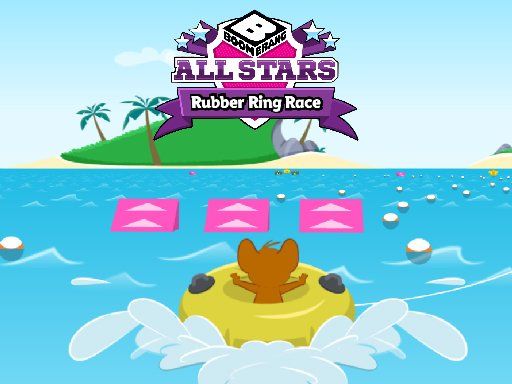 All Stars: Rubber Ring Race – Free Game | SuperKidGames
