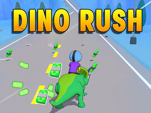 Dino Rush - hypercasual runner – Free Game | SuperKidGames