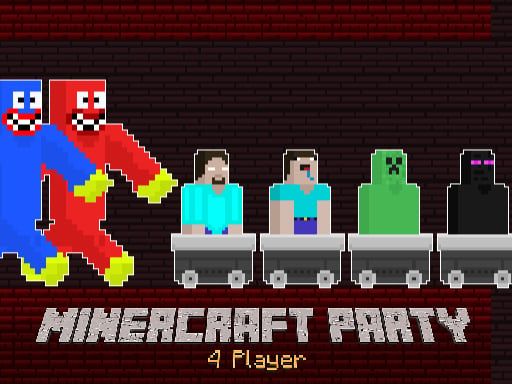 MinerCraft Party - 4 Player – Free Game | SuperKidGames