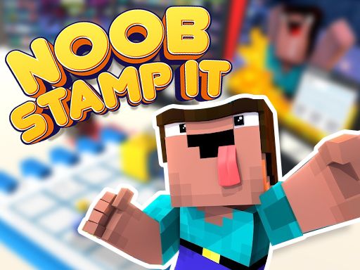 Noob Stamp It – Free Game | SuperKidGames