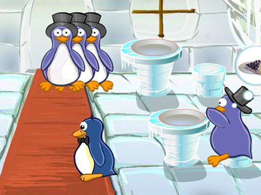 Penguins Cookshop – Free Game | SuperKidGames