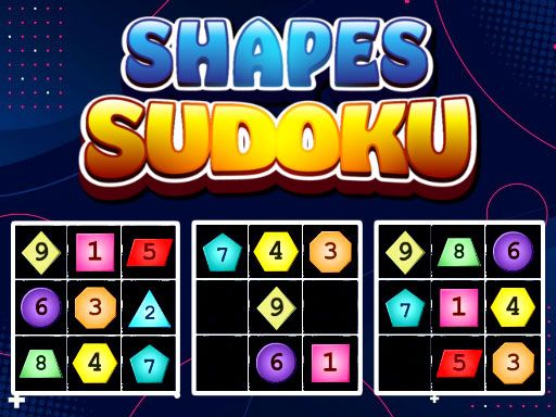 SHAPES SUDOKU – Free Game | SuperKidGames