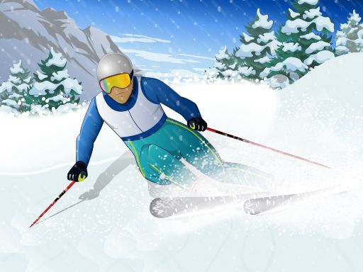 SKI KING – Free Game | SuperKidGames